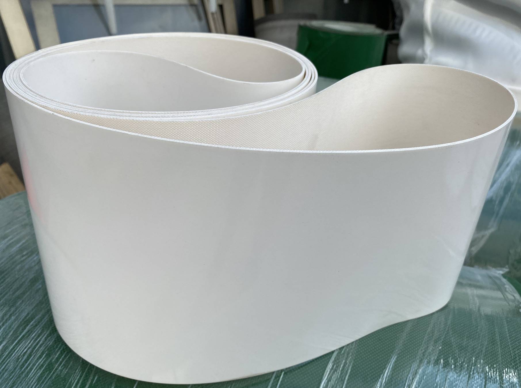 Băng Tải PVC Trắng